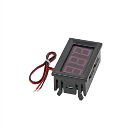 HUSERYT LED digital display two-wire AC voltmeter head, AC220V mains ...