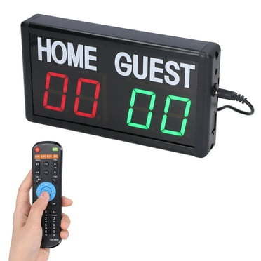 Portable Digital LED Scoreboard Electronic Scoreboard with Remote ...