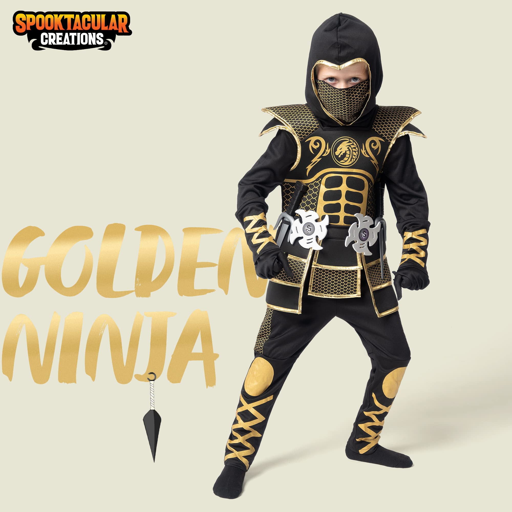 Golden Ninja Costume