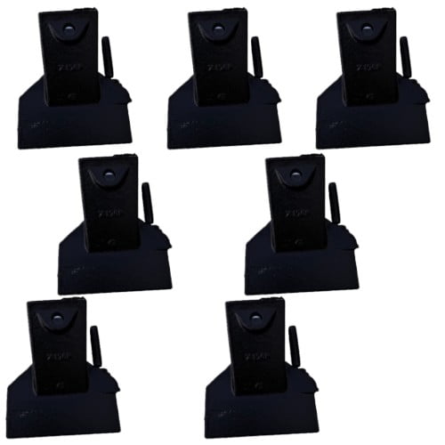 7 PK X156F Flare Wide Bucket Teeth P156 Pins X156L for Skid Steer ...