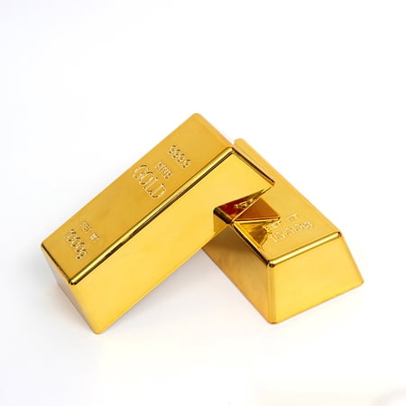 Simulation Gold Bar Bullion Door Stop Gold Brick Home Door Stopper ...