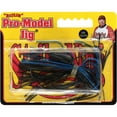 Strike King Pro-Model Jig 3/8oz Black Blue Bass Jig - Walmart.com