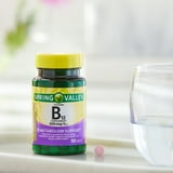 Spring Valley Vitamin B12 Supplement Tablets for Metabolism Support ...