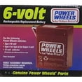 Power Wheels Genuine 6-Volt Replacement Battery, Power Wheels Parts ...