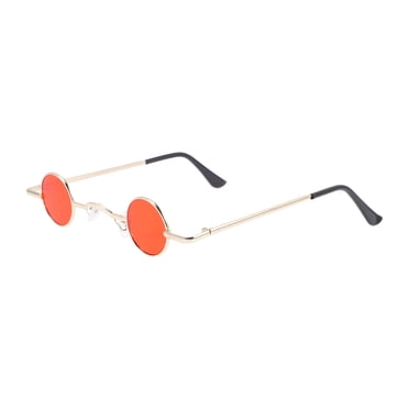 SA106 Summer Color Gradient Lens Circle Lens Round Hippie Sunglasses ...