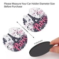 Car Cup Holder Pads 2 Pack Neoprene Coasters For Car Interior Non-Slip ...