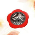 MLINS Plastic Sink Strainer for Home Use in Red Color Fits Most Drains ...