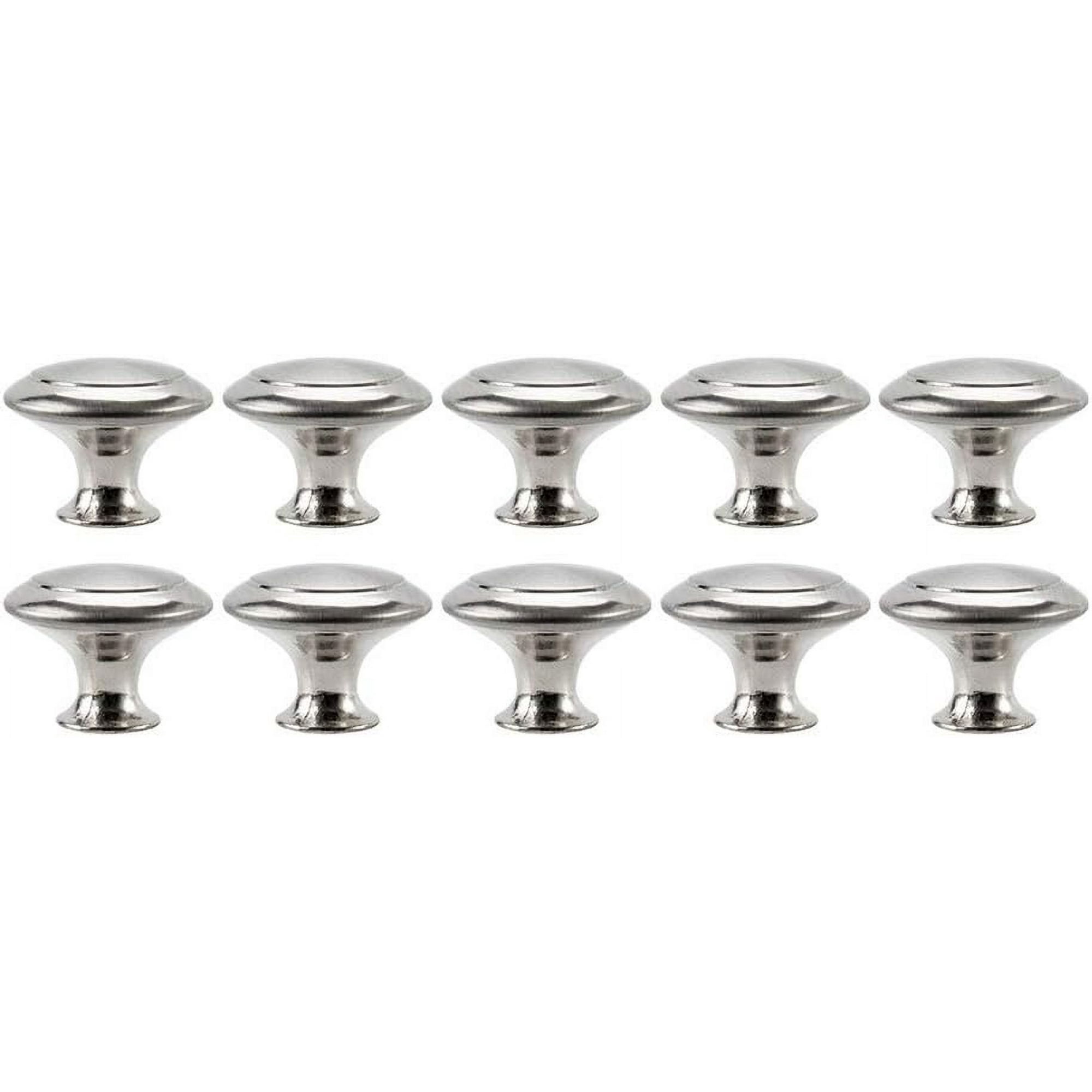 Click here for Laicaiw 10 Pack Cabinet Hardware Round Knobs Silve... prices