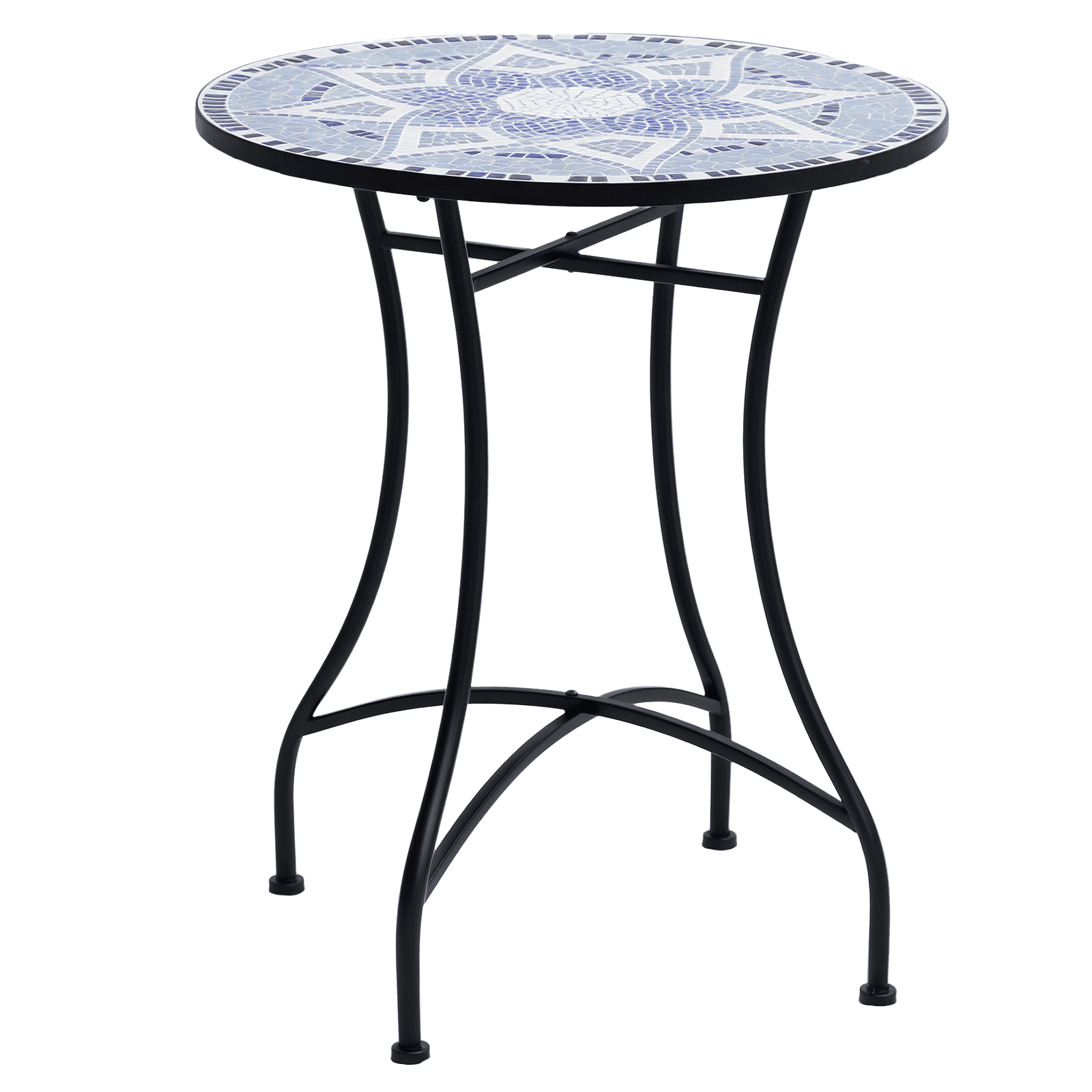 Click here for Outsunny Mosaic Round Patio Table With Ceramic Tab... prices