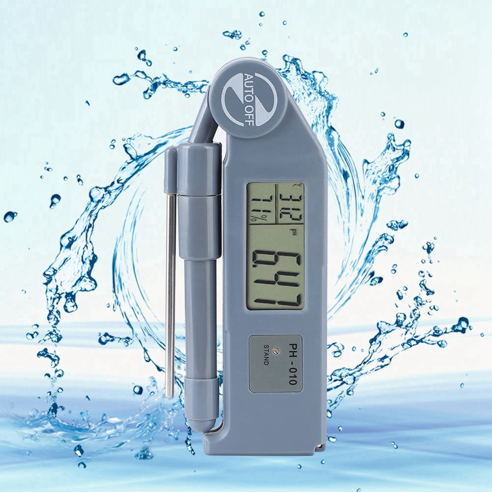 LYUMO LCD Digital PH Meter Waterproof Pen‑type Water Quality Tester ...
