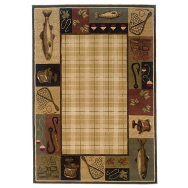 Fancy Area Rug in Multicolor (10 ft. L x 7 ft. 10 in. W) - Walmart.com