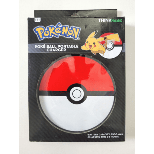 Pokemon Pokeball Portable Charger 2500mah Power Battery Bank - Walmart.com