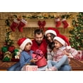 7×5FT Christmas Backdrop Merry Christmas Theme Background for Photography Xmas Tree Fireplace ...