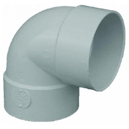 4In PVC S and Drain 90Deg Elbow Genova Products Pvc-S&D Elbows 40740 ...