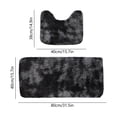 Beforeyayn Mixed Color Bathroom Mat Set Extra Long, Soft Water ...