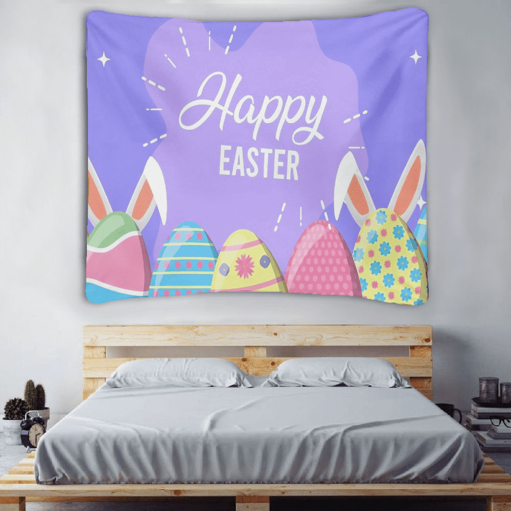 Hanging Photography Backdrops Easter Popular Reusable Cartoons Paint ...
