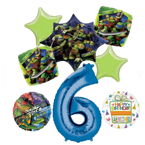 Teenage Mutant Ninja Turtles 6th Birthday Party Supplies and TMNT ...