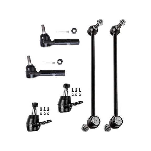 Front Ball Joint Sway Bar Link Tie Rod End Kit - Compatible with 2006 ...