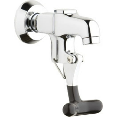 Chicago Faucets 312-AB Wall Mounted Water Dispenser Faucet with Push ...