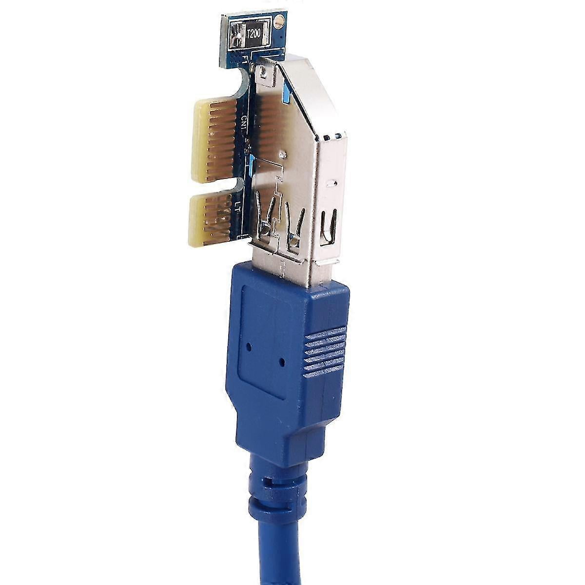 PCIE PCI-E PCI Express X1 to PCI Riser Card Bus Card High Efficiency ...
