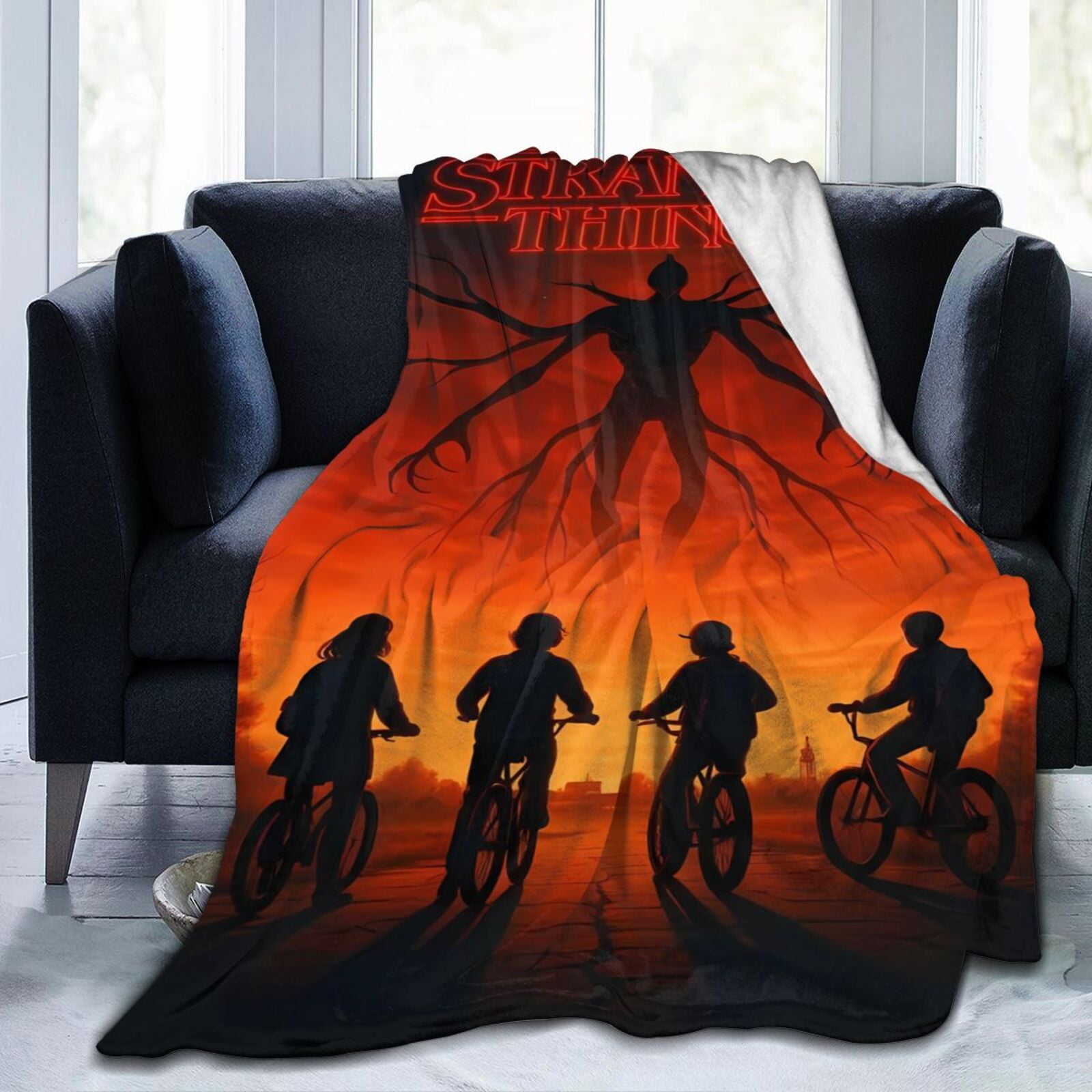 Click here for Ptkqgjis Stranger 5 Things Throw Blanket All Seaso... prices