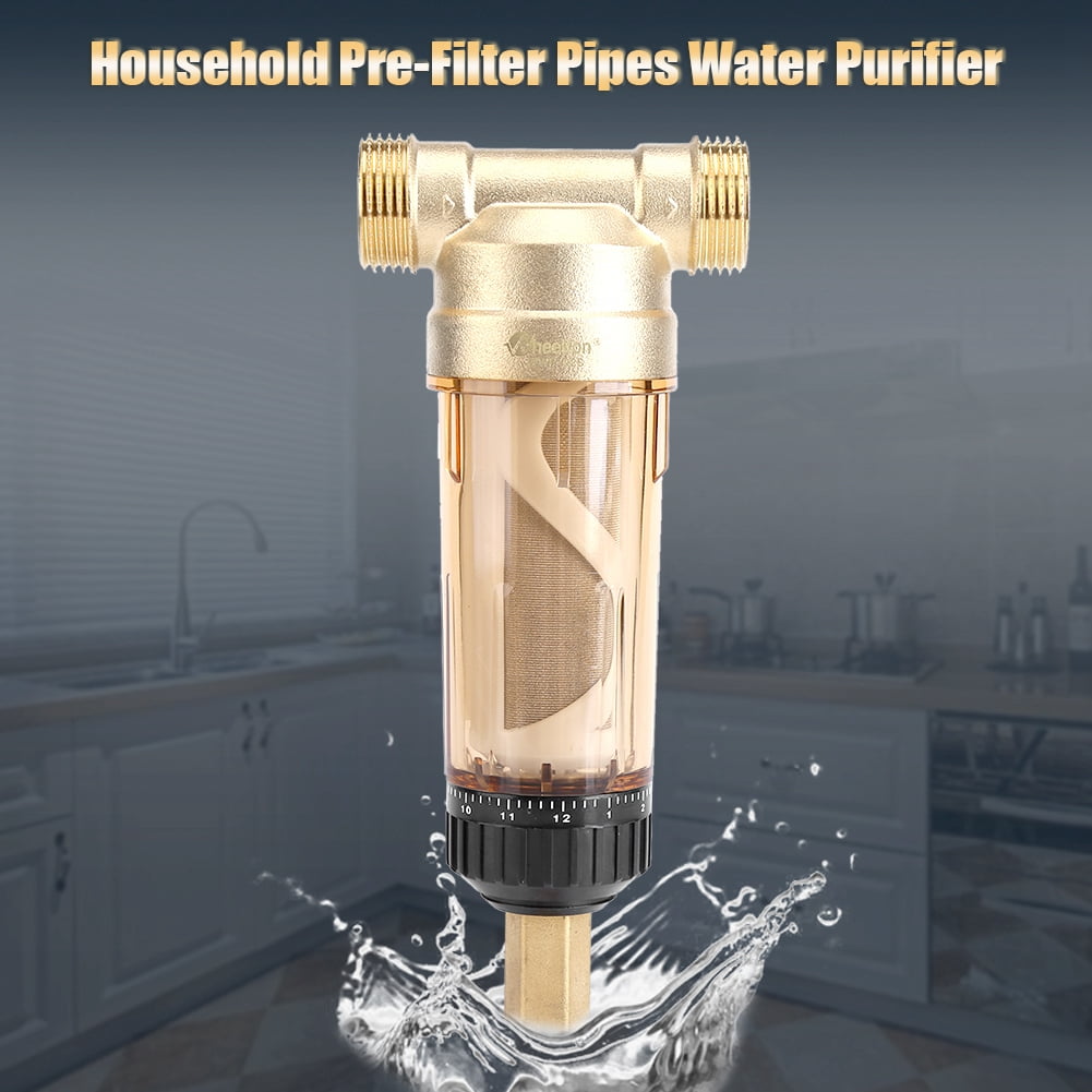 Prefiltro de agua Vhermosa 1/2 3/4 pulgadas Acero inoxidable | Walmart ...