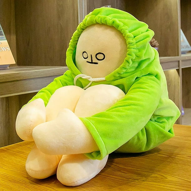 Soft Stuffed Animal Toy for Kids Adults, Changeable Dress Doll Cartoon ...