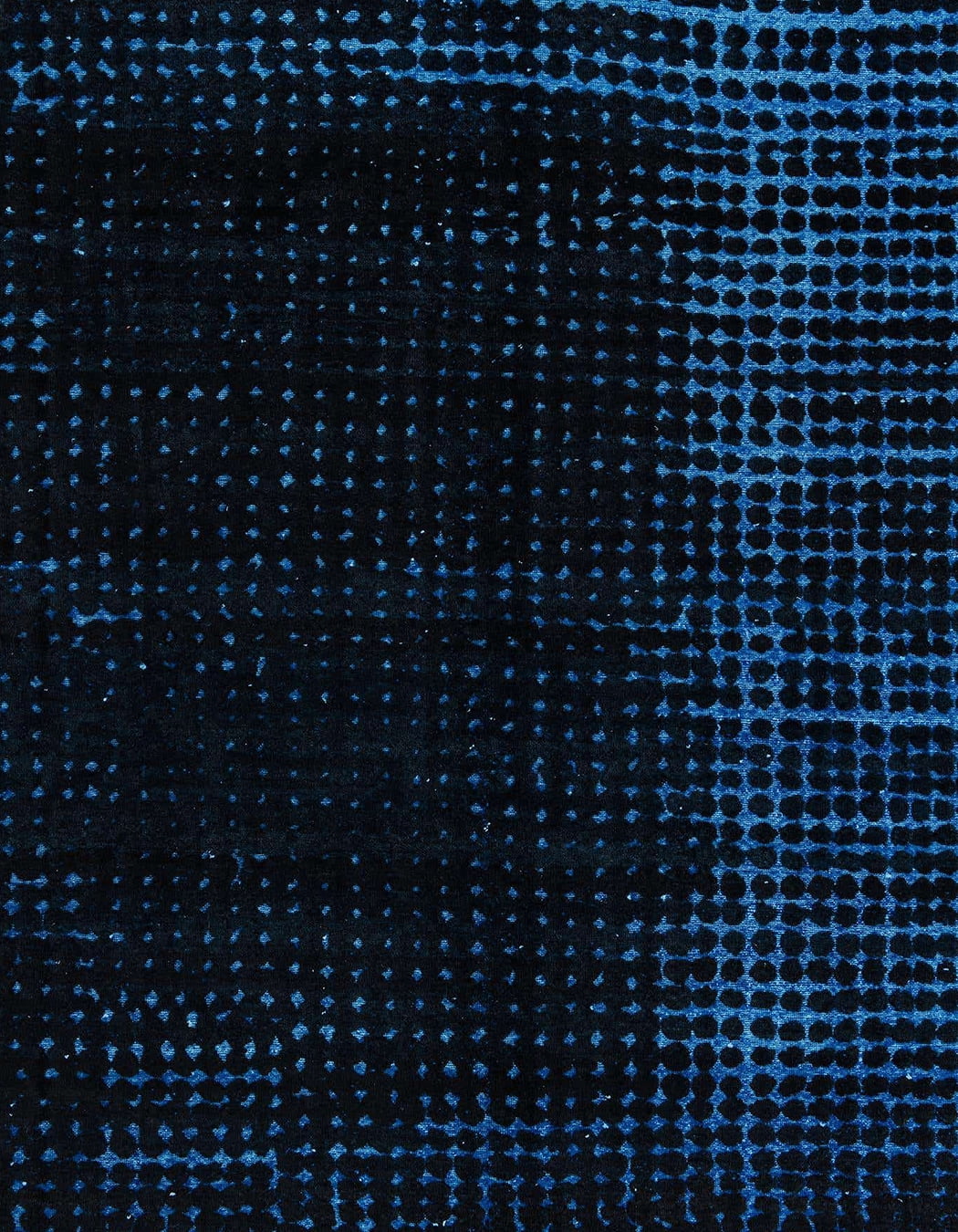 Ahgly Company Indoor Rectangle Abstract Black Abstract Area Rugs, 5' x ...