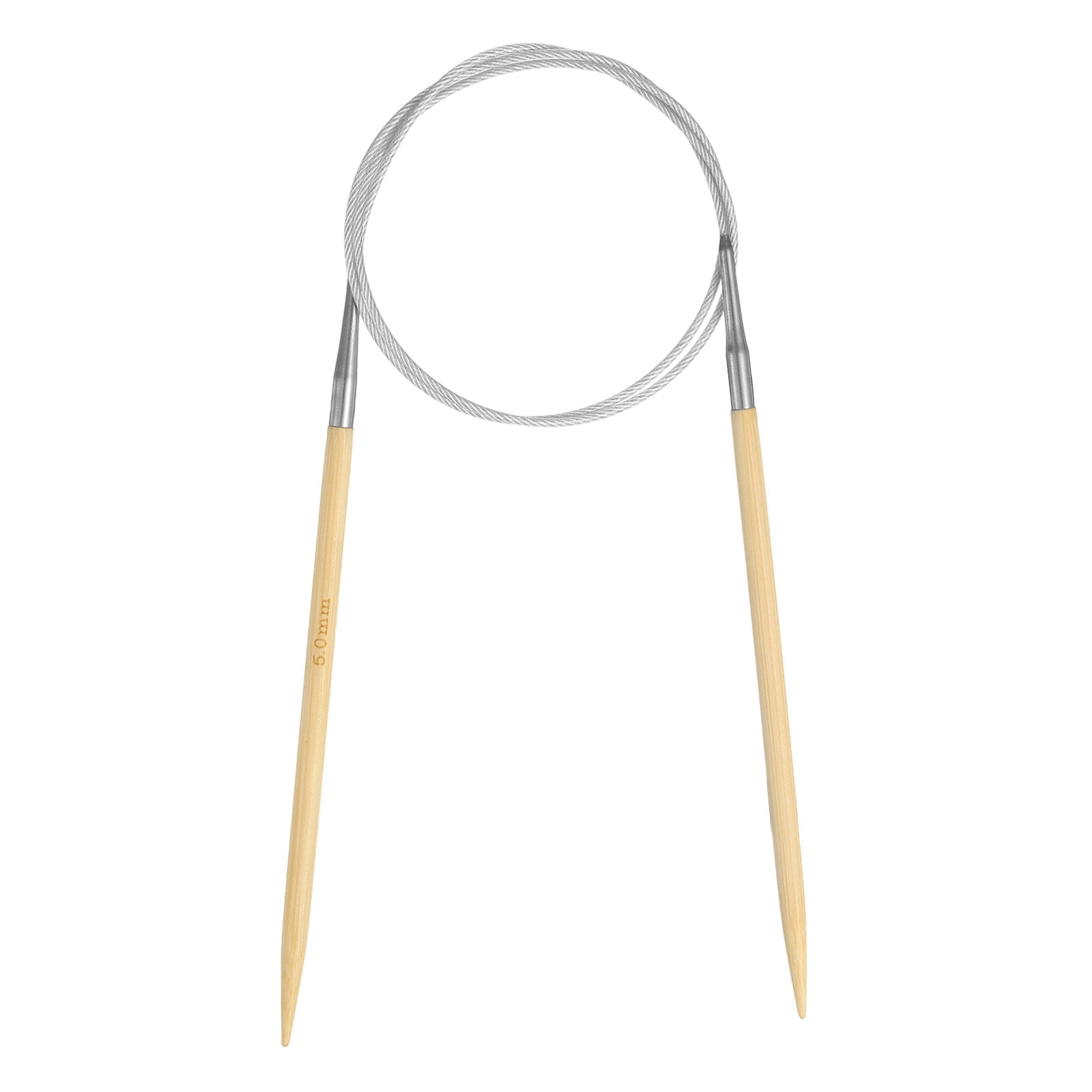 Click here for Uxcell Size Us 8 (5mm) Bamboo Steel Cable Circular... prices