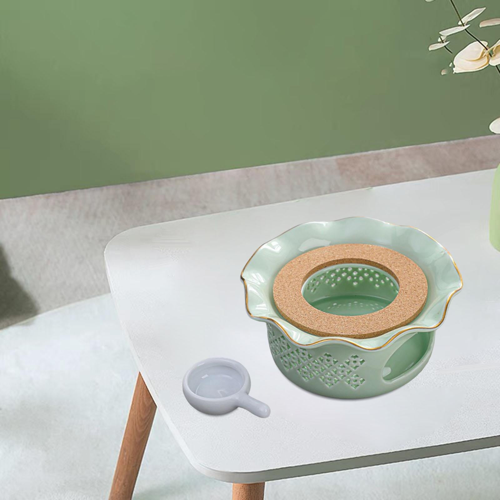 Ceramic Teapot Warmer Tealight Heating Burner Candle Furnace Race Tea ...