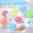 8 Pieces Glowing Sticky Balls, Very Elastic Squishy That Glow in The ...