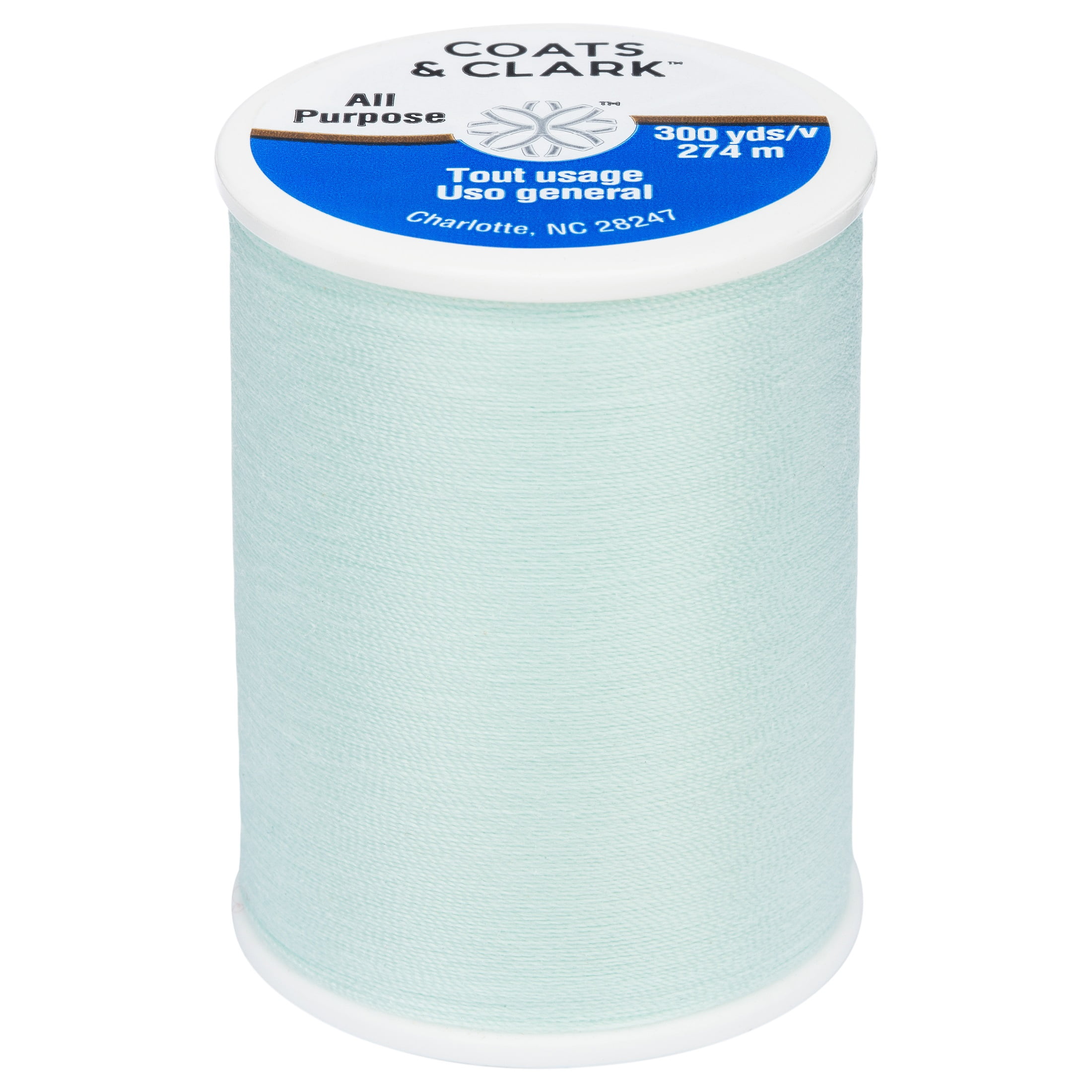 Coats & Clark All Purpose Spray Green Polyester Thread, 300 Yards ...