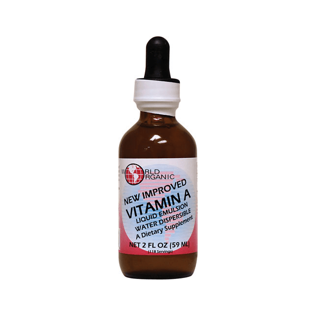 World Organics Liquid Vitamin A Emulsion, 2 Oz - Walmart.com