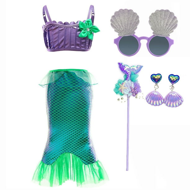 Disney Swimwear for Girl 2PCS Trumpet Bikini 2024 Summer Vacation ...