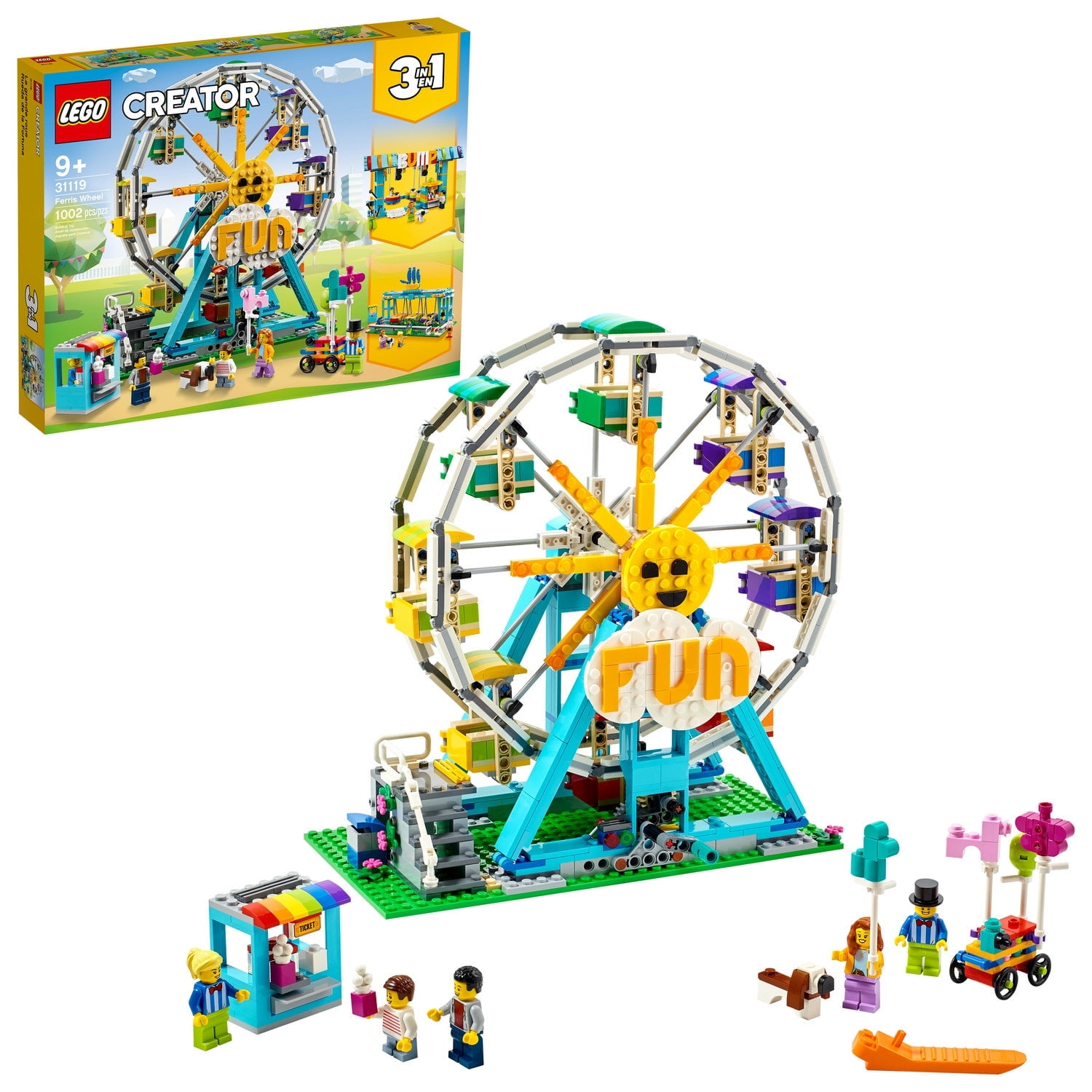Click here for Lego Creator 3in1 Ferris Wheel 31119 Building Toy... prices