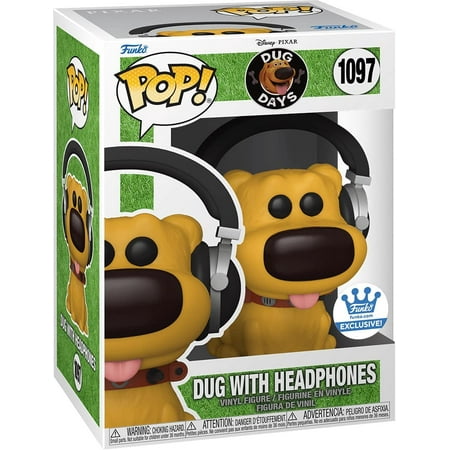 Funko Pop! Dug with Headphones Vinyl Figure - Walmart.ca