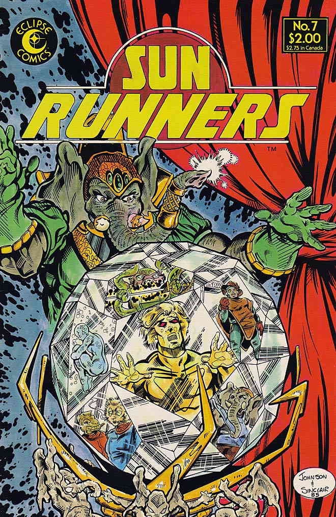 Sun-Runners #7 VF ; Eclipse Comic Book - Walmart.com