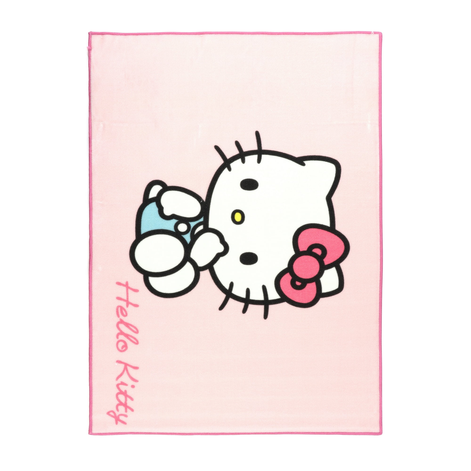 Click here for Sanrio Hello Kitty Licence Kids Low Pile Pink  Acc... prices