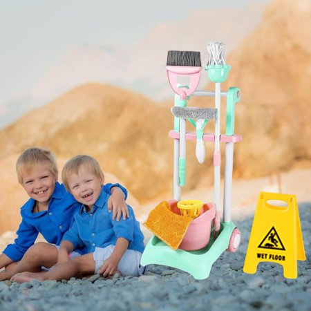 Kids Cleaning Set Kid-Sized Deluxe Dustpan for Games Boys And , Kids ...