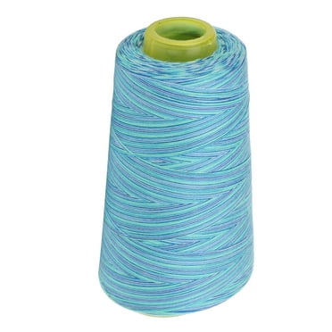 Variegated 100% Cotton Thread 600M by Threadart - Color 3328 - Ocean ...