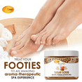 Spa Redi Sugar Body Scrub Milk And Honey 16 Oz Exfoliating Moisturizing Hydrating And