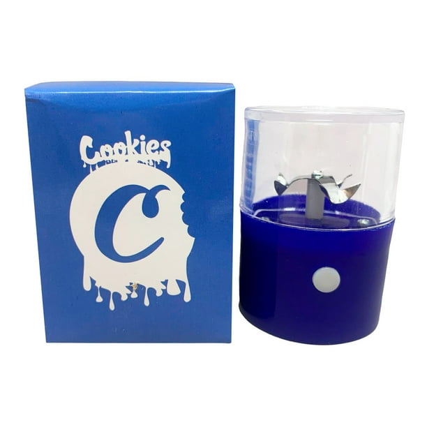 Grinder Eléctrico Recargable Cookies Moledor De Hierbas Especias Azul ...