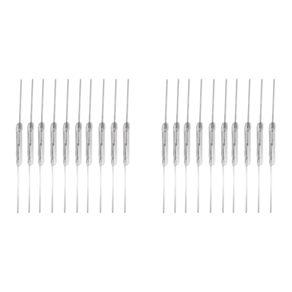 10 Piezas N/O Reed Switch 2*14mm Interruptor Magnético Componente ...