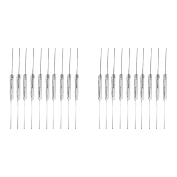 10 Reed N/O Switch 2*14mm Interruptor magnético Componente electrónico ...