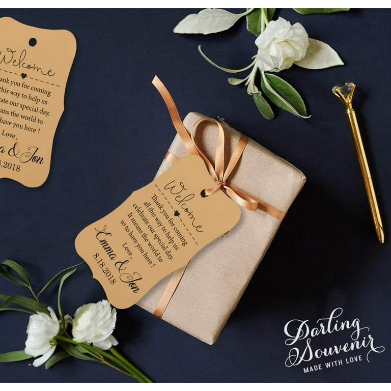 Hang Tags For Personalized Wedding Favors