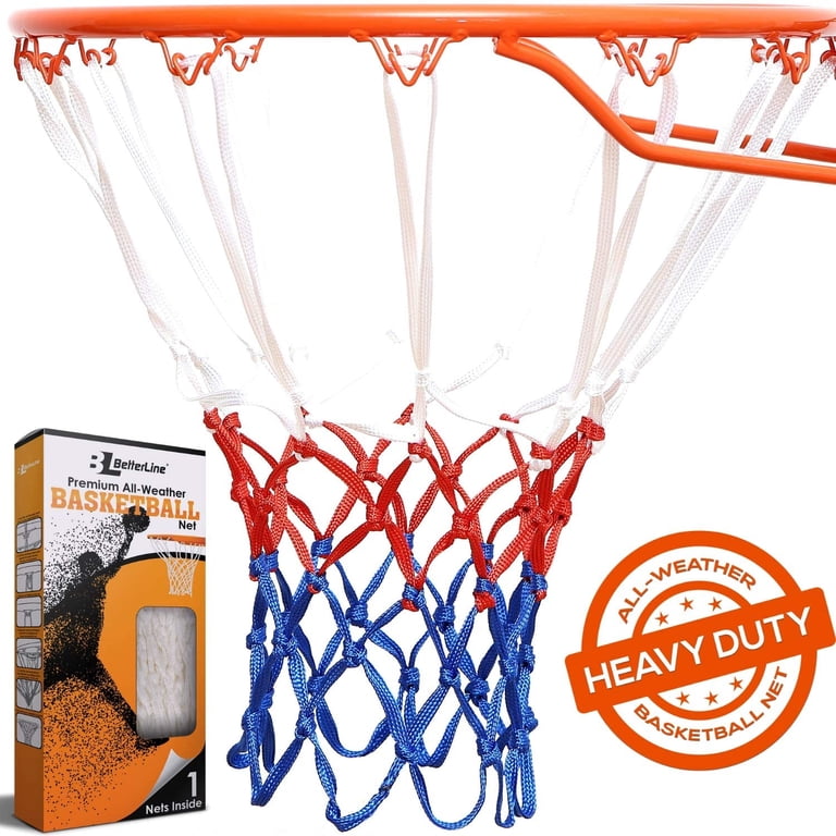High Resolution Basketball And Net
