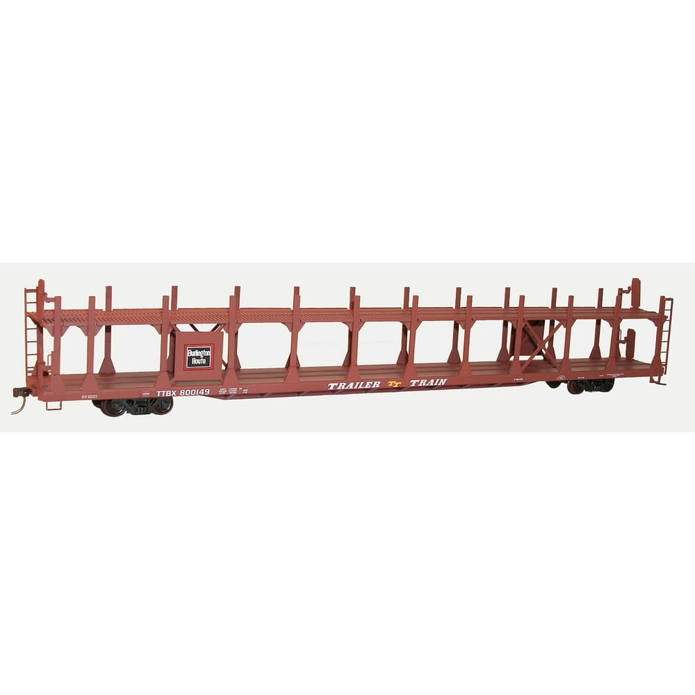 Accurail 92191 HO KIT 89' Bi-Level Auto Rack, CB&Q - Walmart.com ...