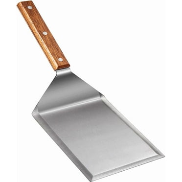 HULISEN Stainless Steel Large Grill Spatula - 6 x 5 Inch Heavy-Duty ...