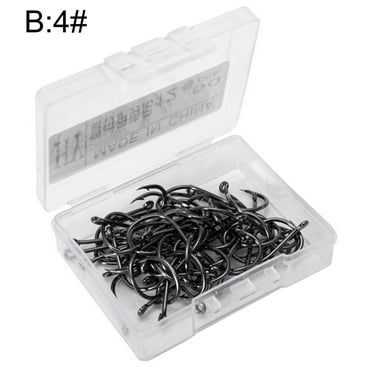 500PCS Small Fishing Hooks, Assorted 10 Sizes(3#-12#) Fish Hooks ...