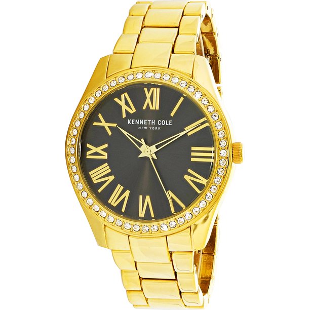 Kenneth Cole - Kenneth Cole Women's KC50049002 Gold Stainless-Steel ...